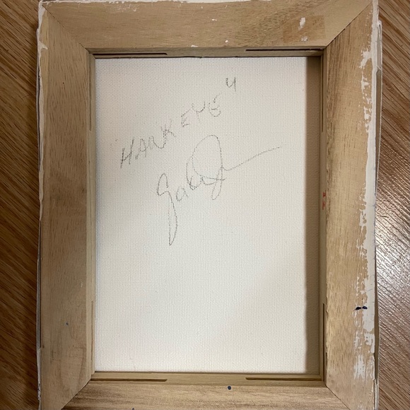 Gordon Fiddler | Art | Rare Gordon Fiddler Hawk Eye Original Painting ...